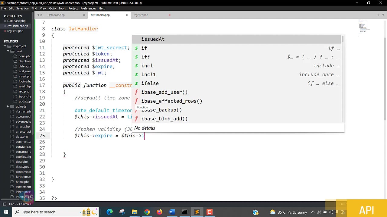 515 JSON Web Token Handler(JWT) on Vimeo