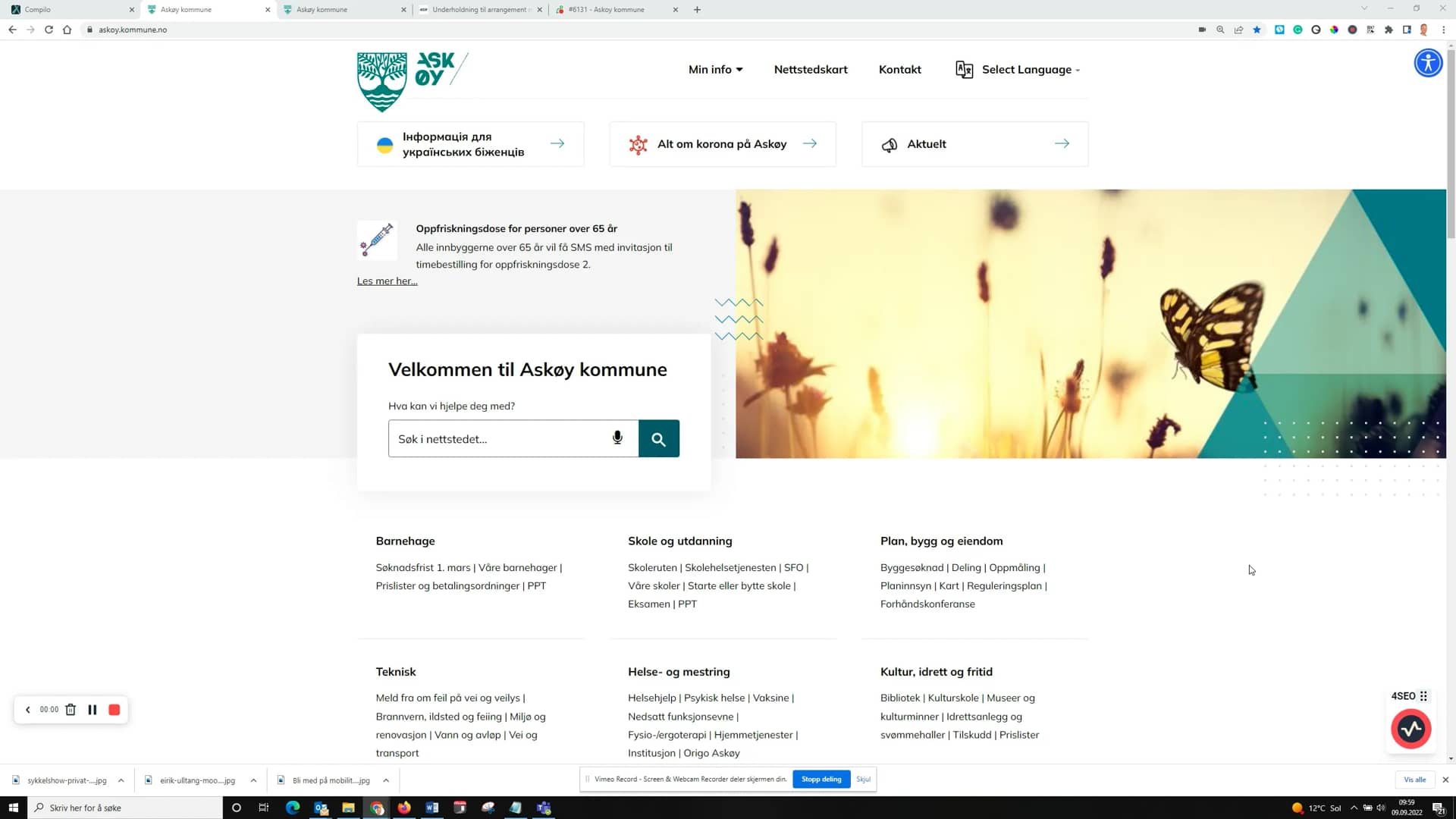 Nyhet/aktuelt - hele prosessen on Vimeo