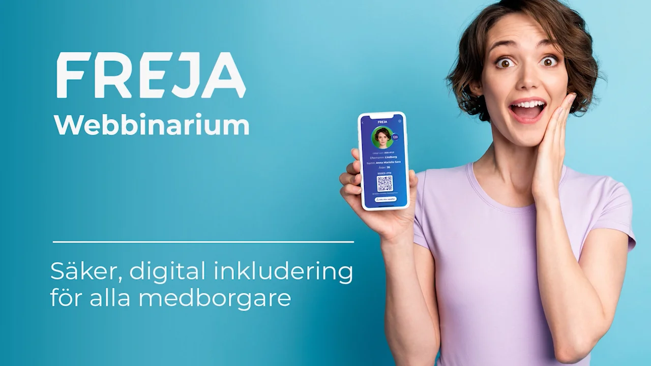 Freja Webbinarium - Säker, digital inkludering för alla medborgare on Vimeo