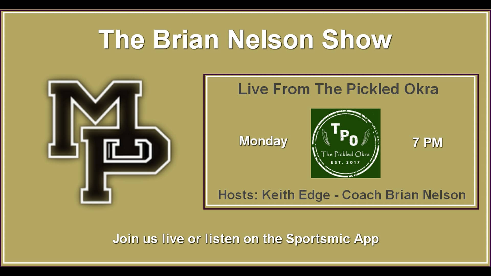 Coach Nelson Show Week 2 Video.mp4 on Vimeo