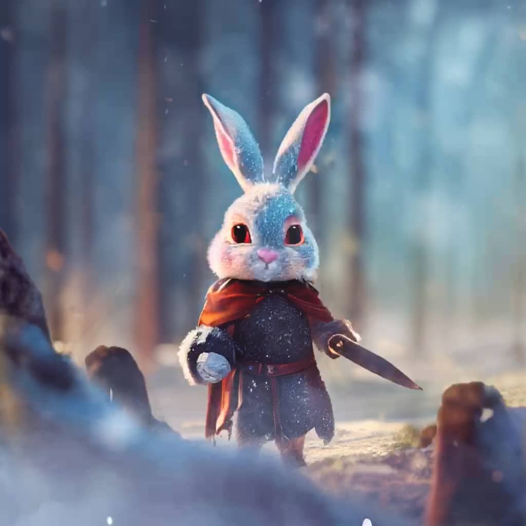 AI Experiment - Bunny by Jacques Alomo on Vimeo