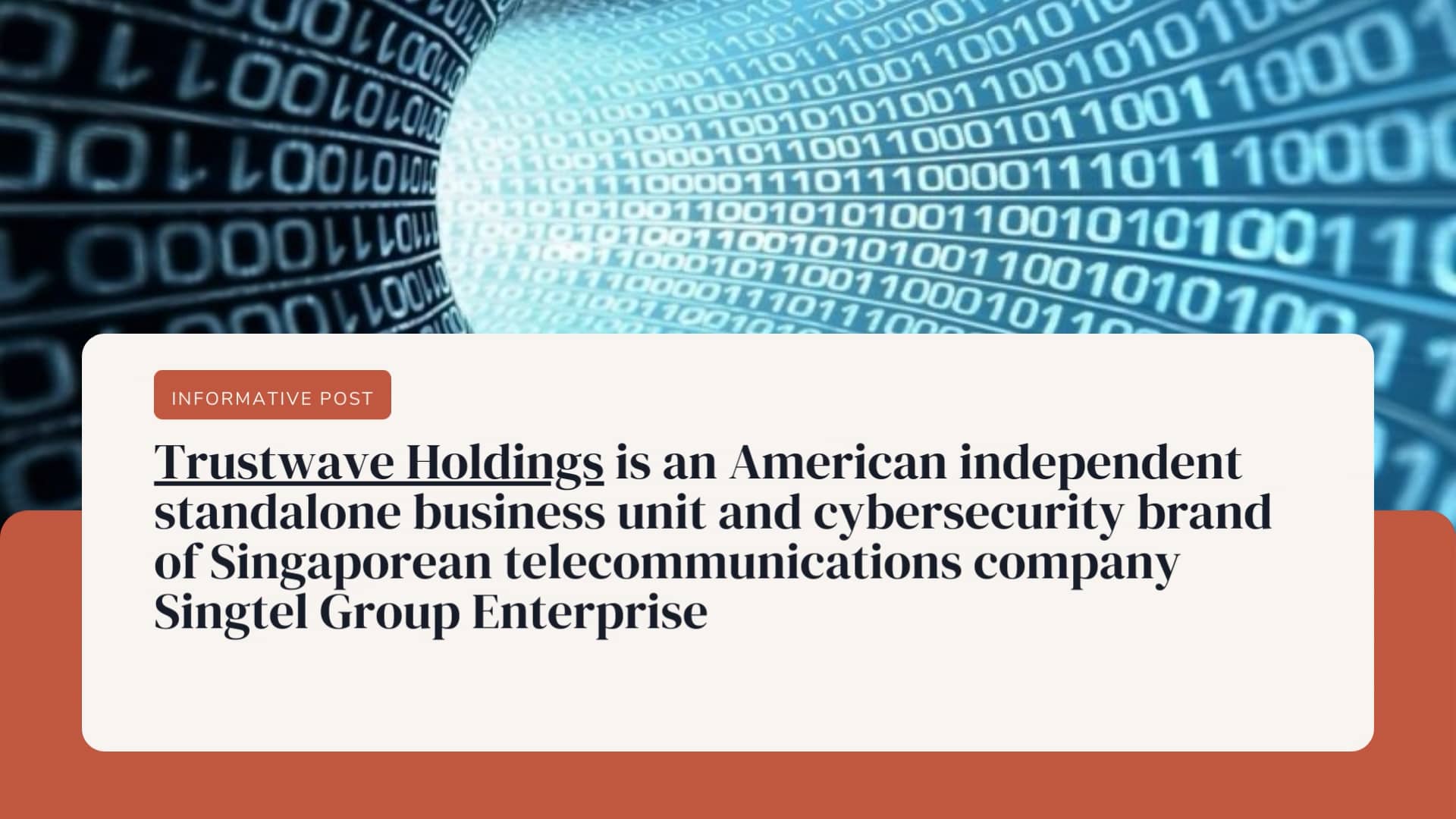 Trustwave Holdings Inc - Cybersecurity Software on Vimeo