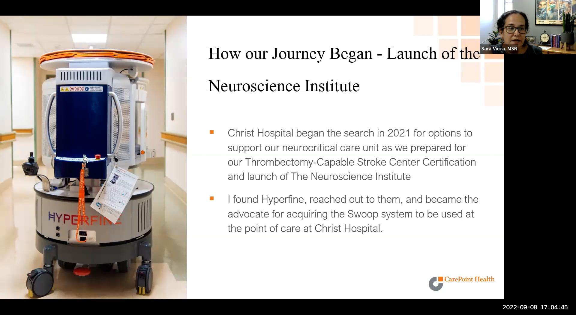 Hyperfine, Inc. Webinar: Implementing Point-of-Care MRI to Deliver ...