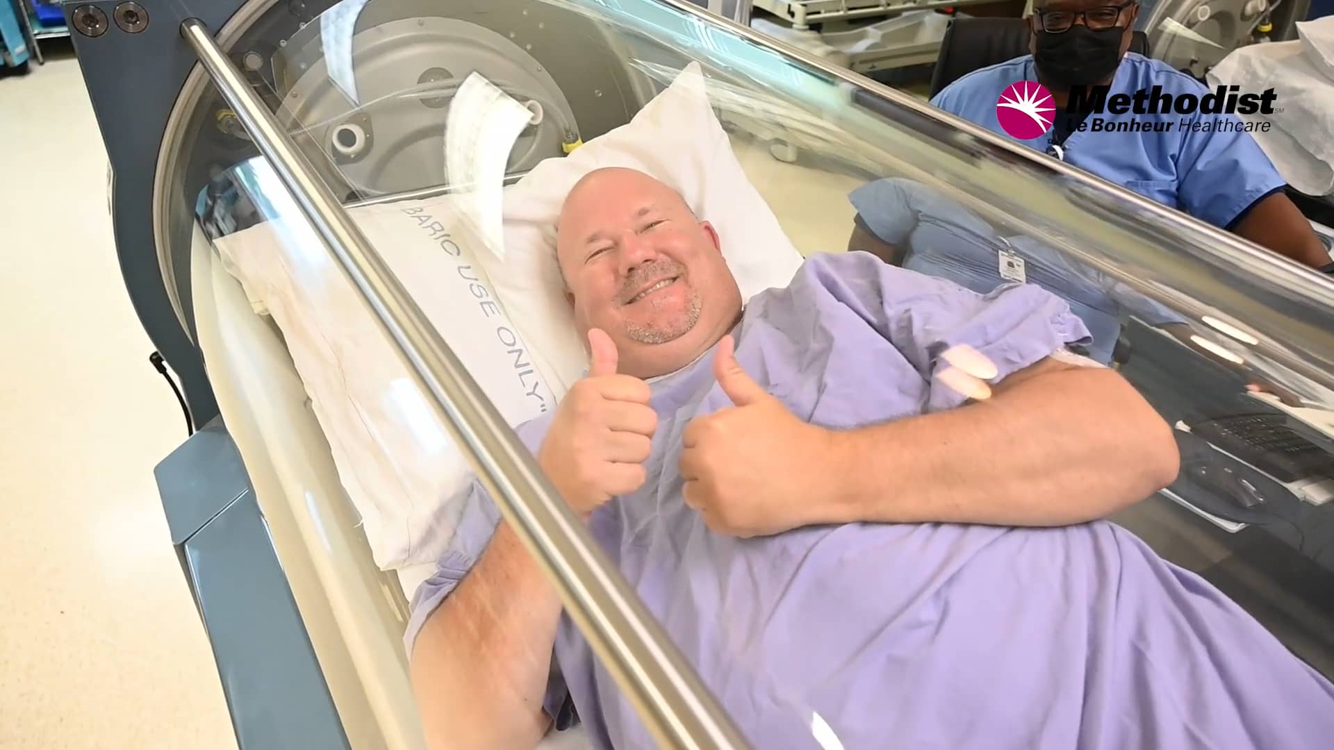 Methodist North Wound Healing Center Hyperbaric Oxygen Therapy on Vimeo