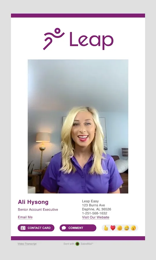 ***HeartLegacy SalesMail Examples (New Features 11.20)*** - SalesMail Example (Pre-Show - Ali ...