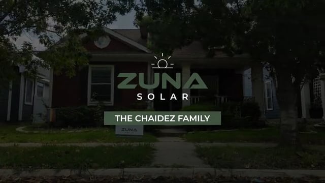 THE CHAIDEZ FAMILY | ZUNA SOLAR on Vimeo