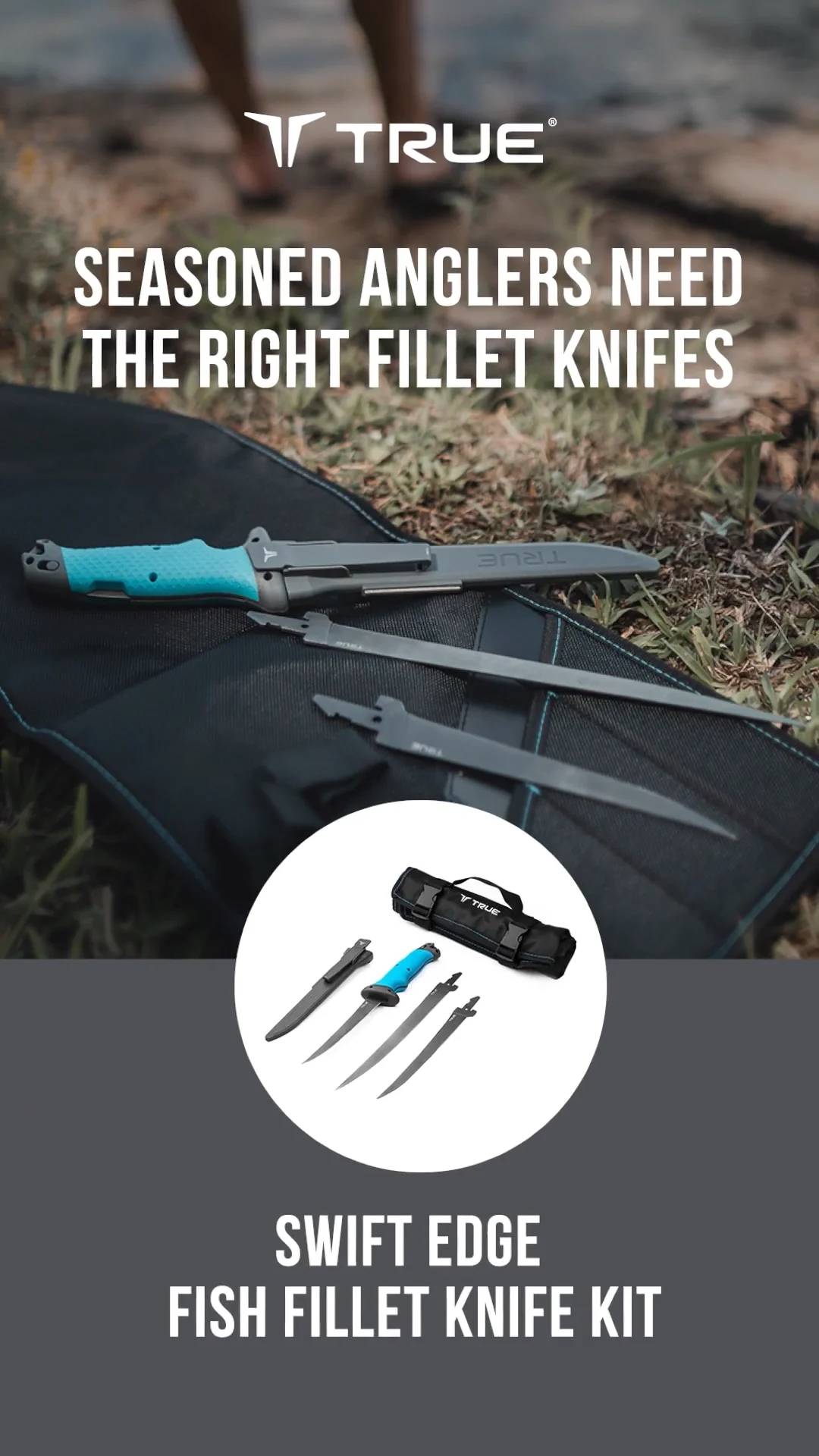 TRUE Swift Edge Fish Fillet Knife Kit - 9x16 on Vimeo