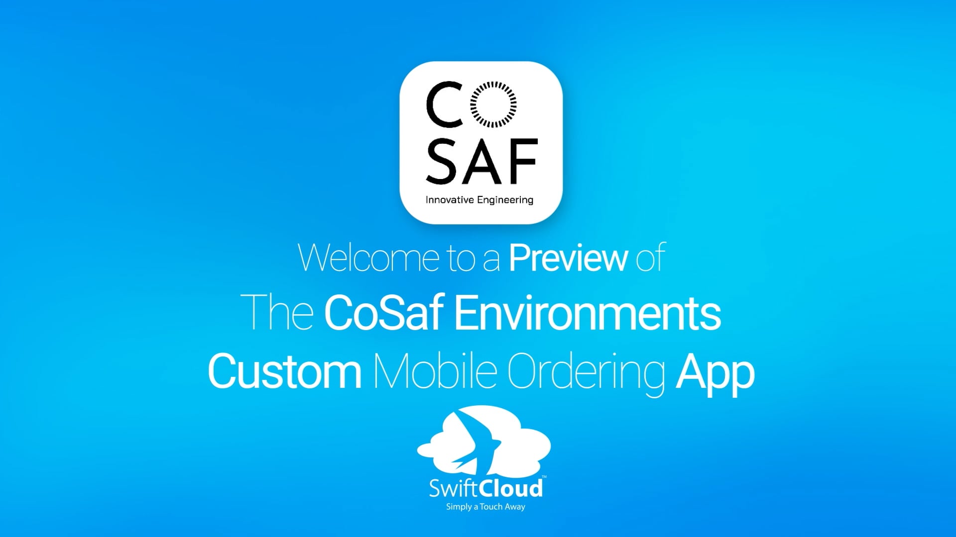 CoSaf Environments - Mobile App Preview - COS582W on Vimeo