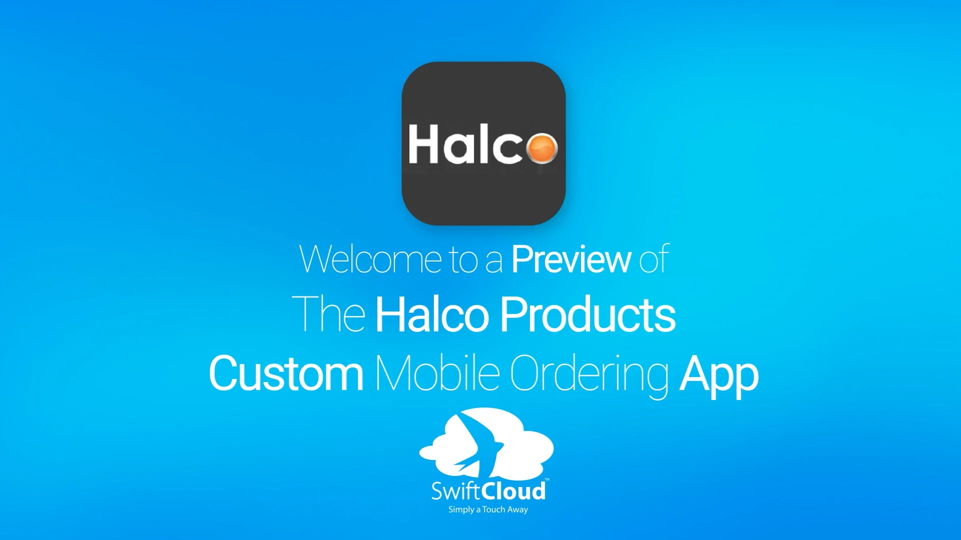 Halco Products - Mobile App Preview - HAL926W on Vimeo
