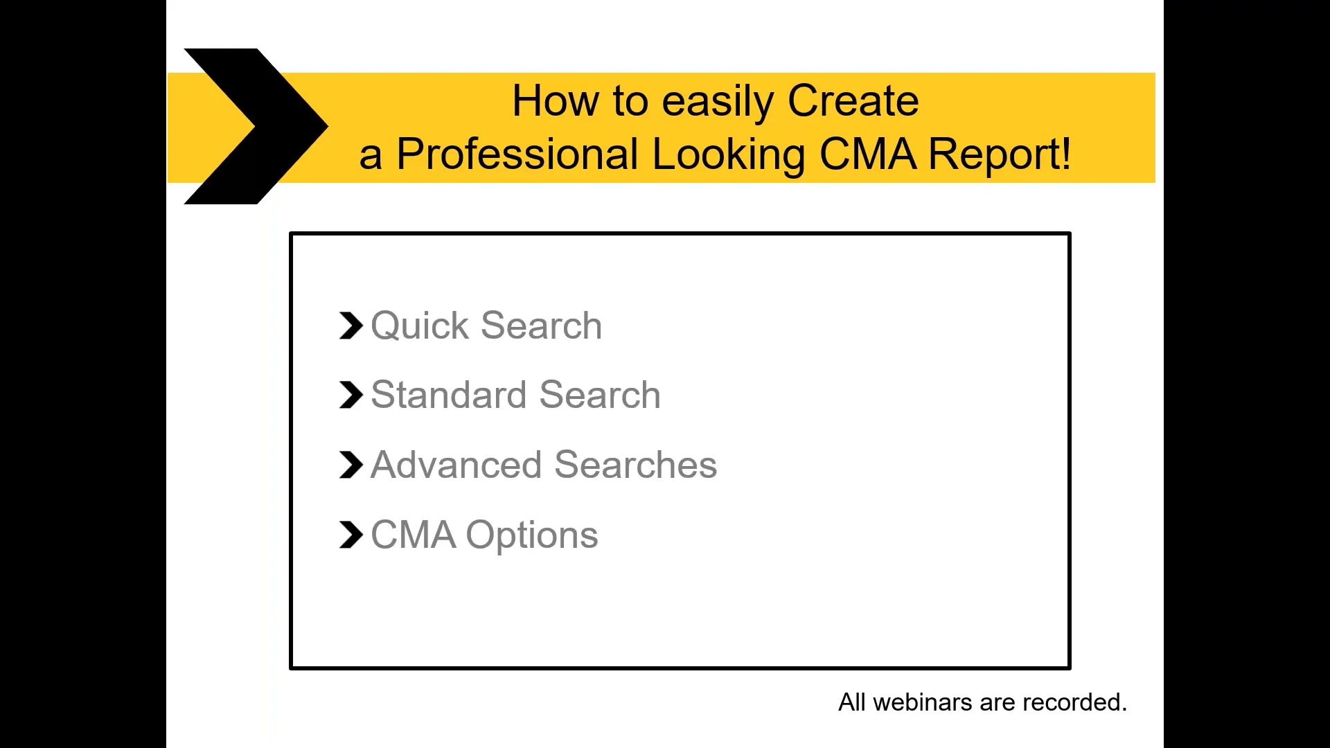 How to Easily Create a Professional Looking CMA Report!