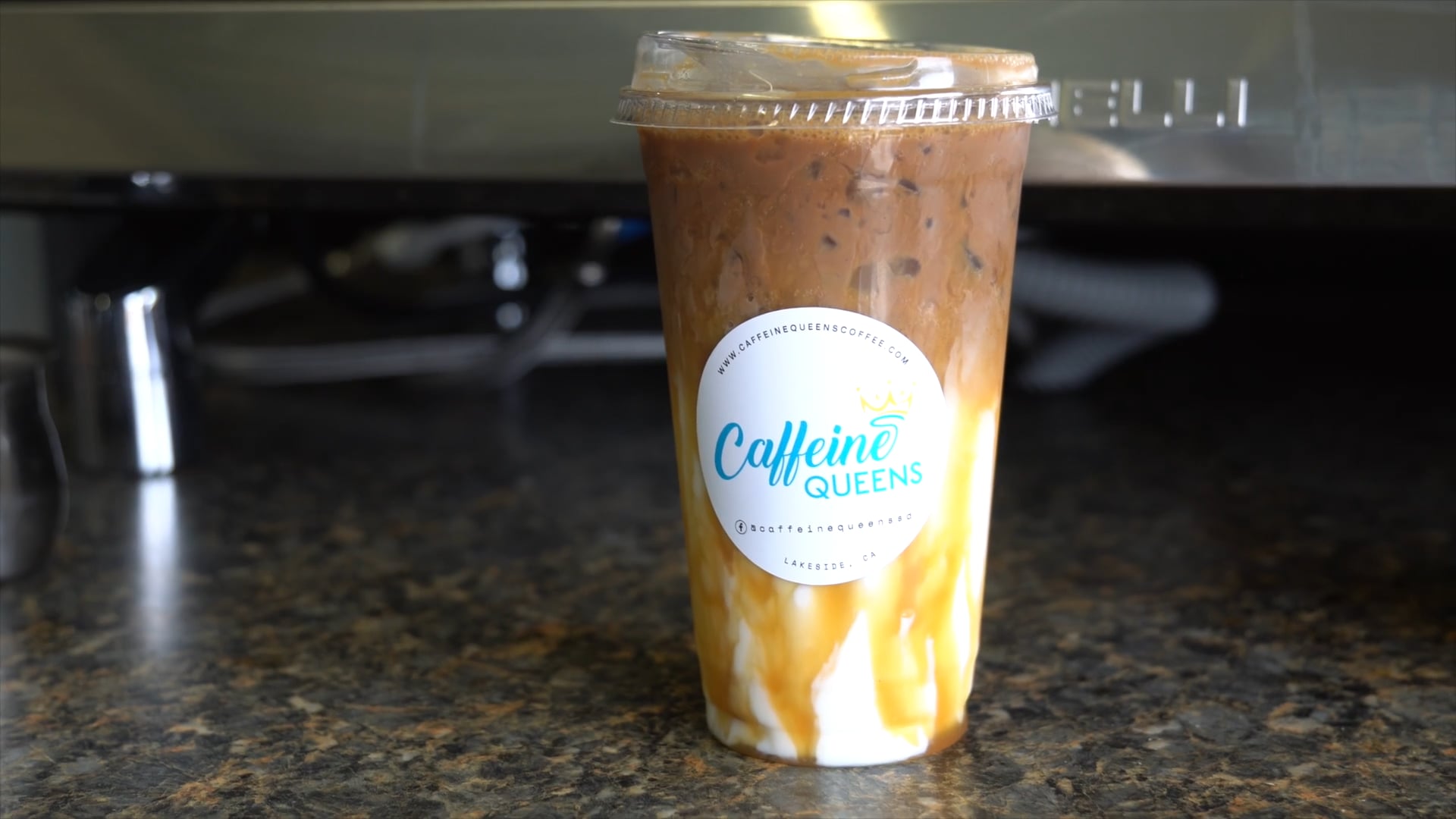 Caffeine Queens Drive-Thru Coffee Shop in Lakeside CA on Vimeo