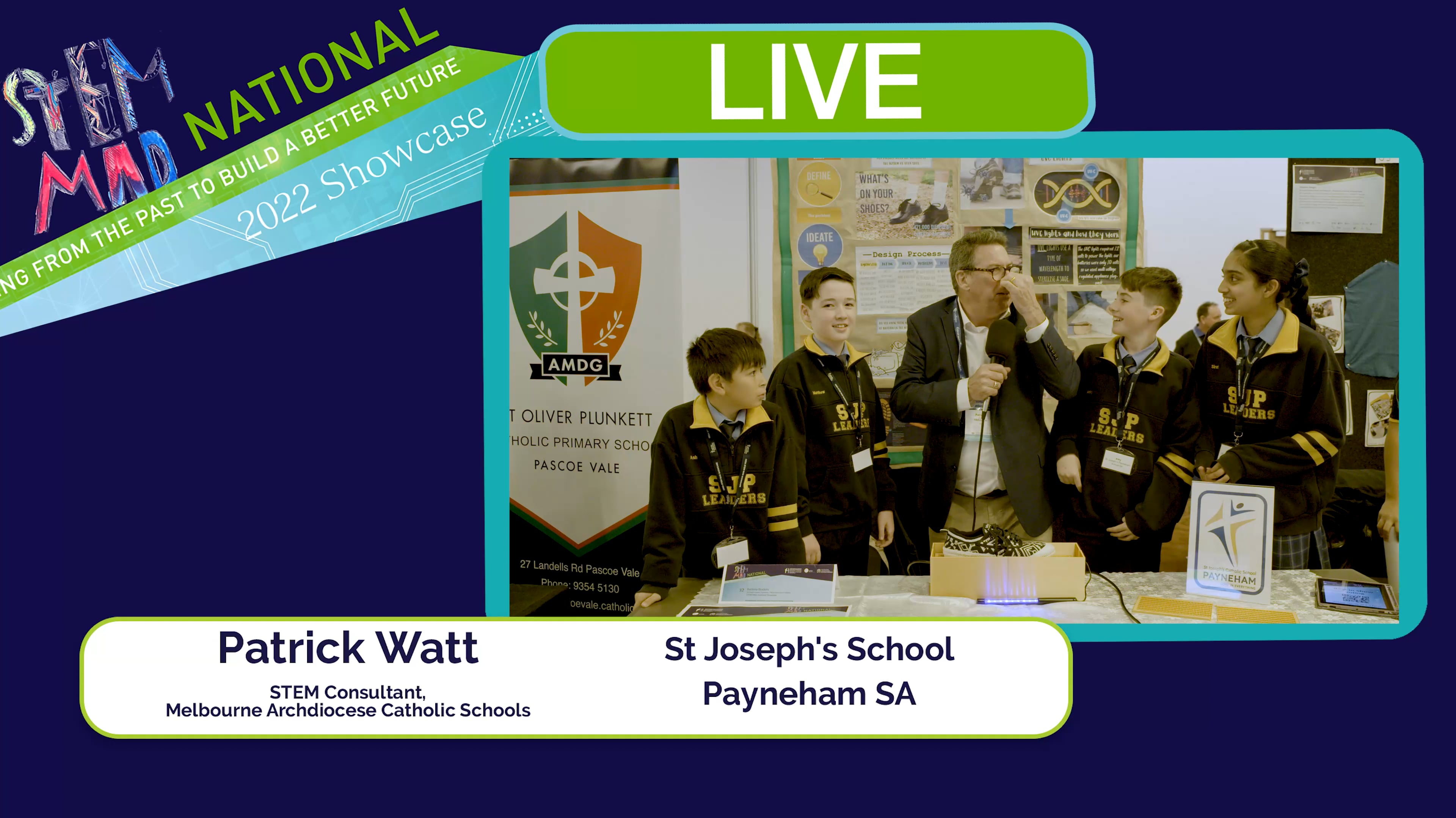 STEM MAD National 2022 -Patrick Watt with St Joseph's School Payneham ...