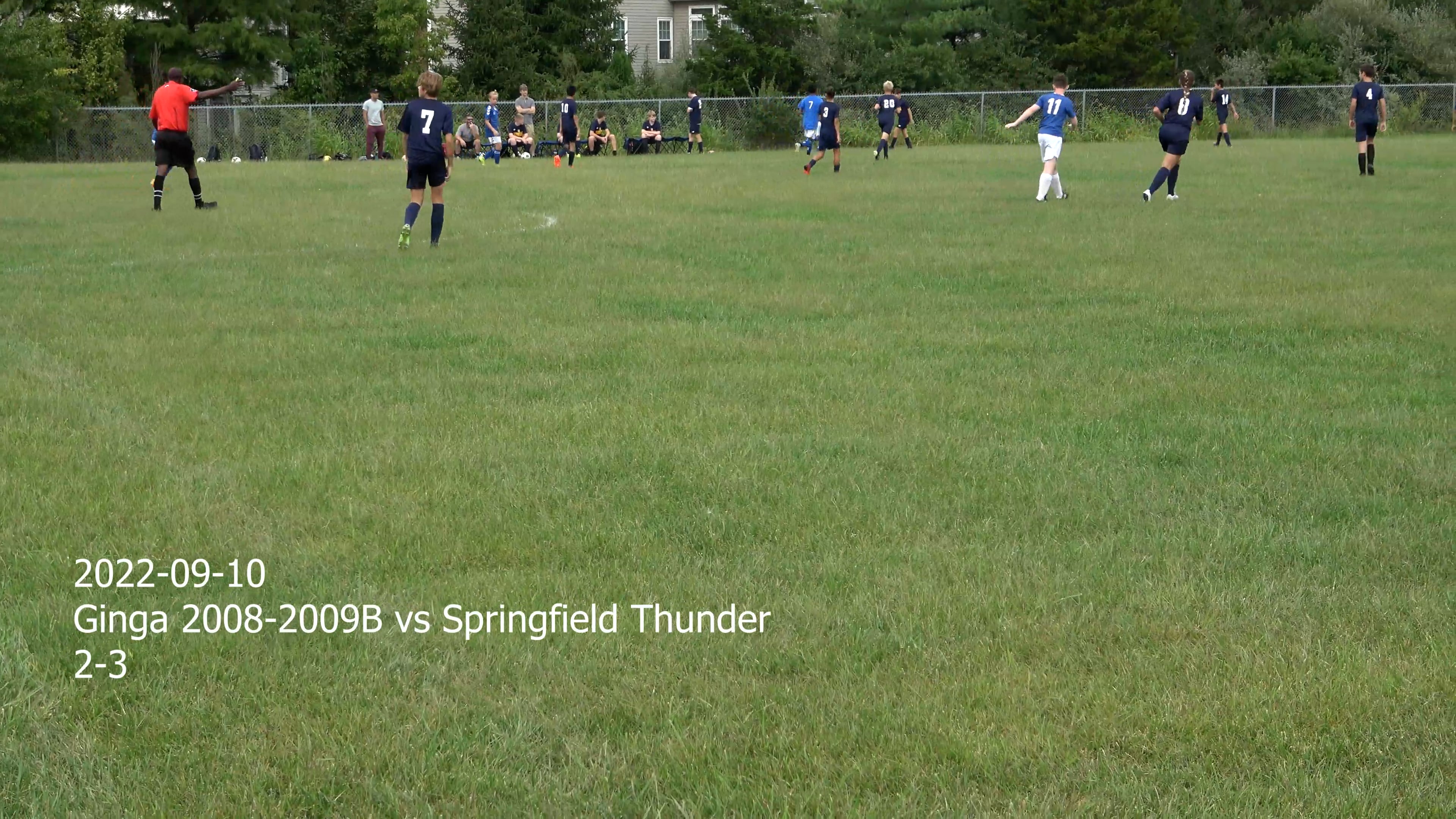 2022-09-10. Ginga 2008-2009B vs Springfield Thunder 2-3. 4K on Vimeo