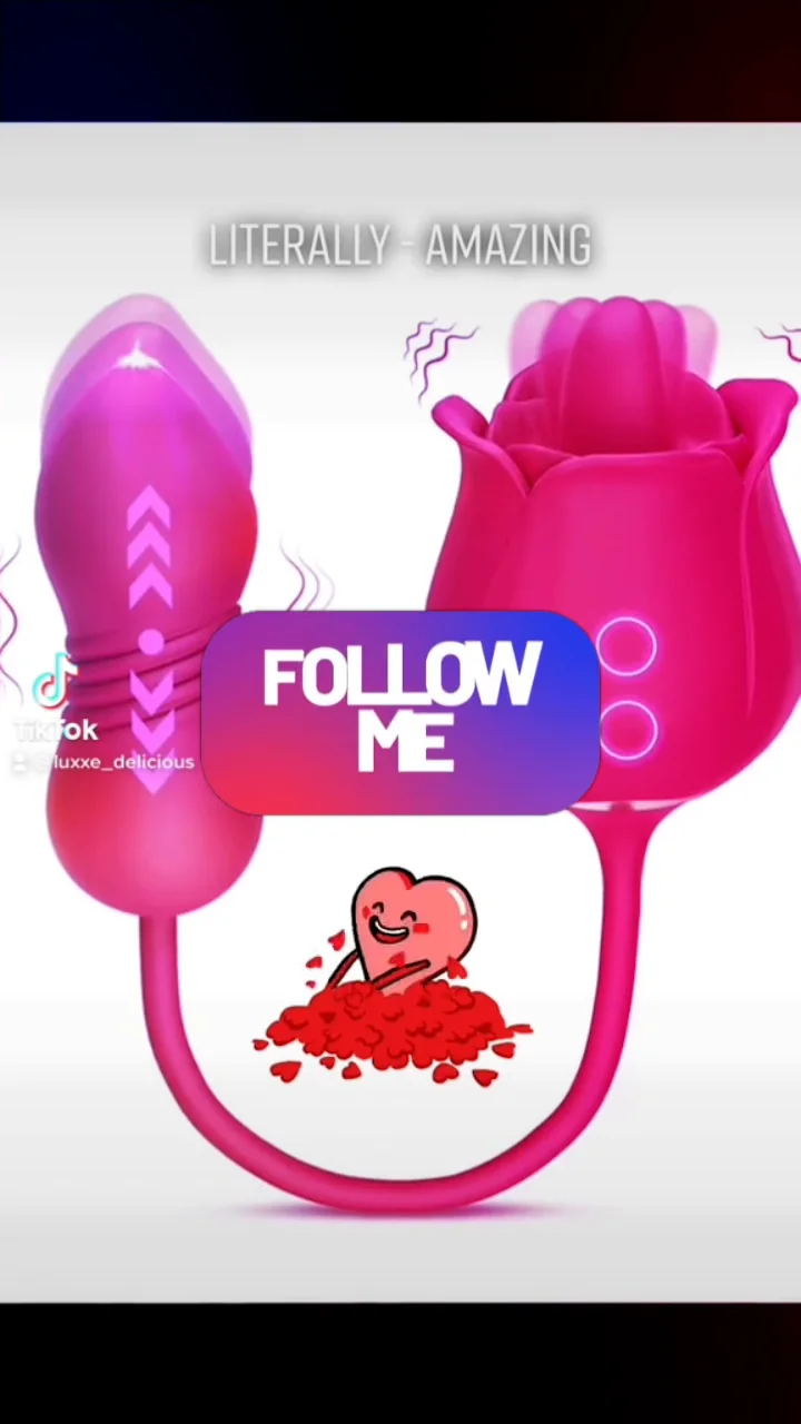 Roses are Red Dual Clitoral Licking Stimulator with Thrusting Bullet Vibrator on Vimeo