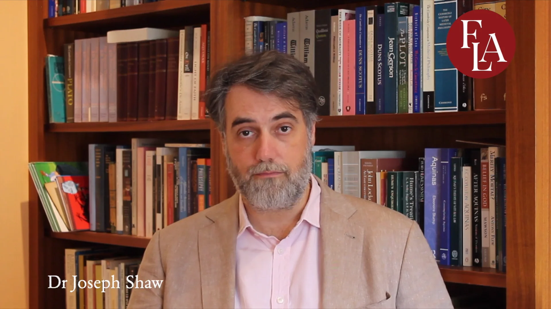 NATURAL LAW by Dr Joseph Shaw on Vimeo