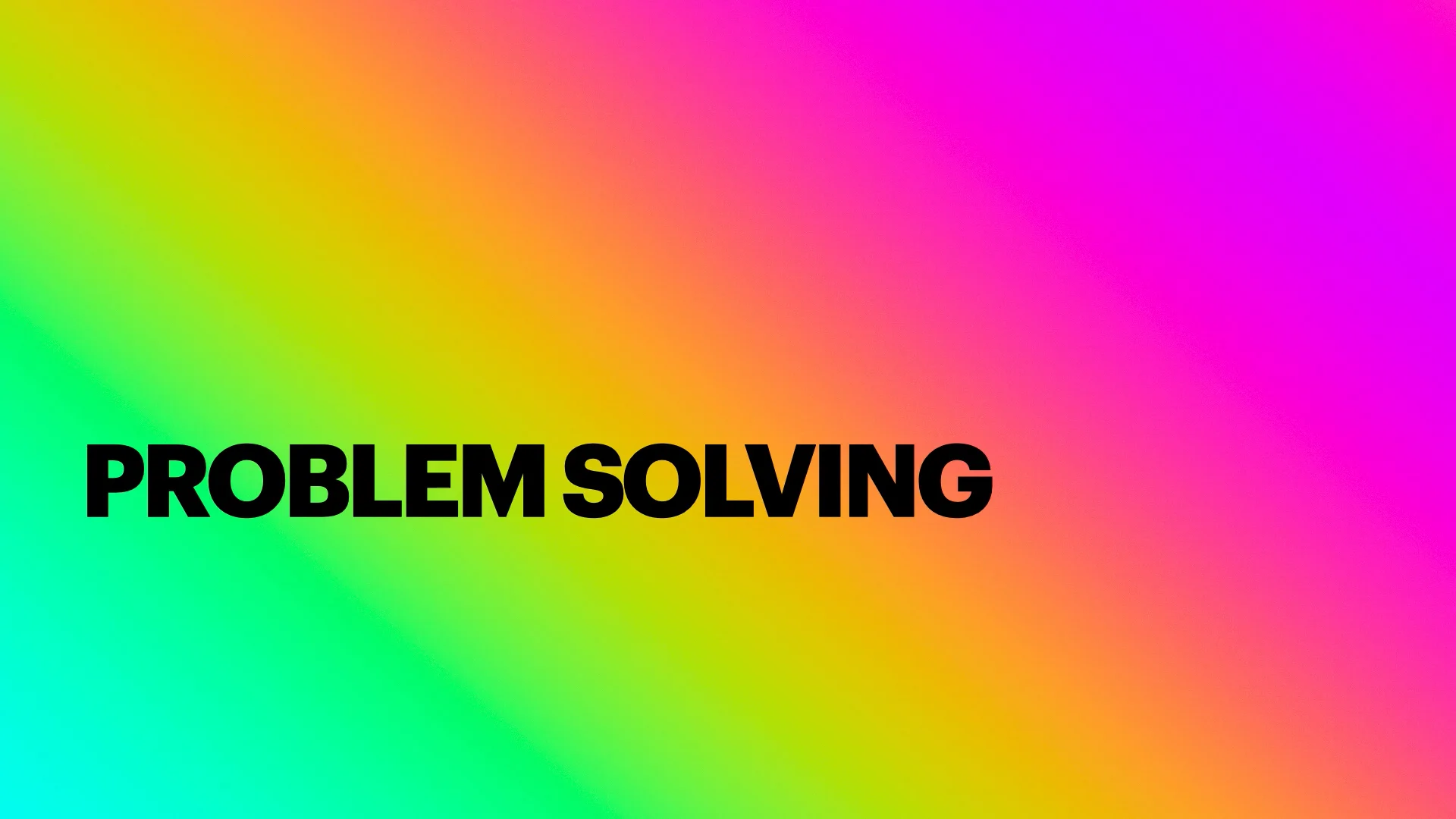 Problem solving, Unit 2 on Vimeo