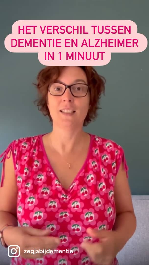 Het verschil tussen dementie en Alzheimer in 1 minuut on Vimeo