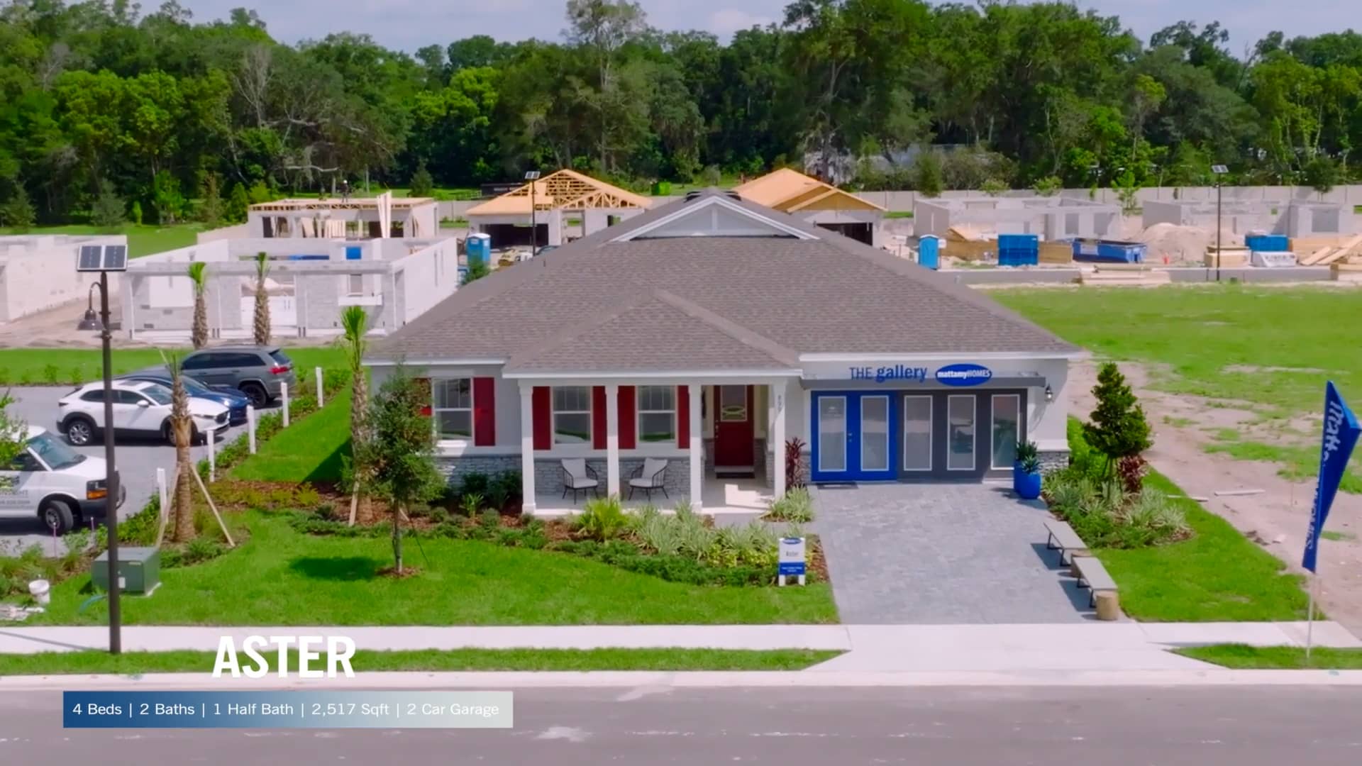 The Aster at Addison Landing in DeLand, FL | Mattamy Homes in Orlando, FL on Vimeo