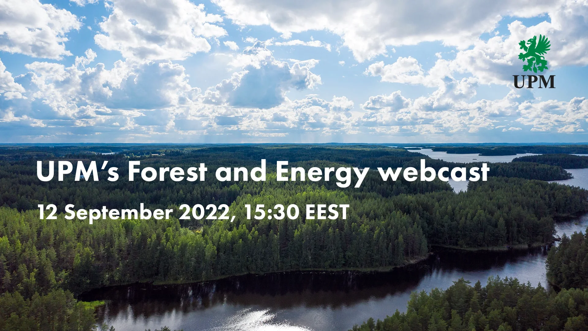 UPM_Forest_and_Energy_webcast_ on Vimeo