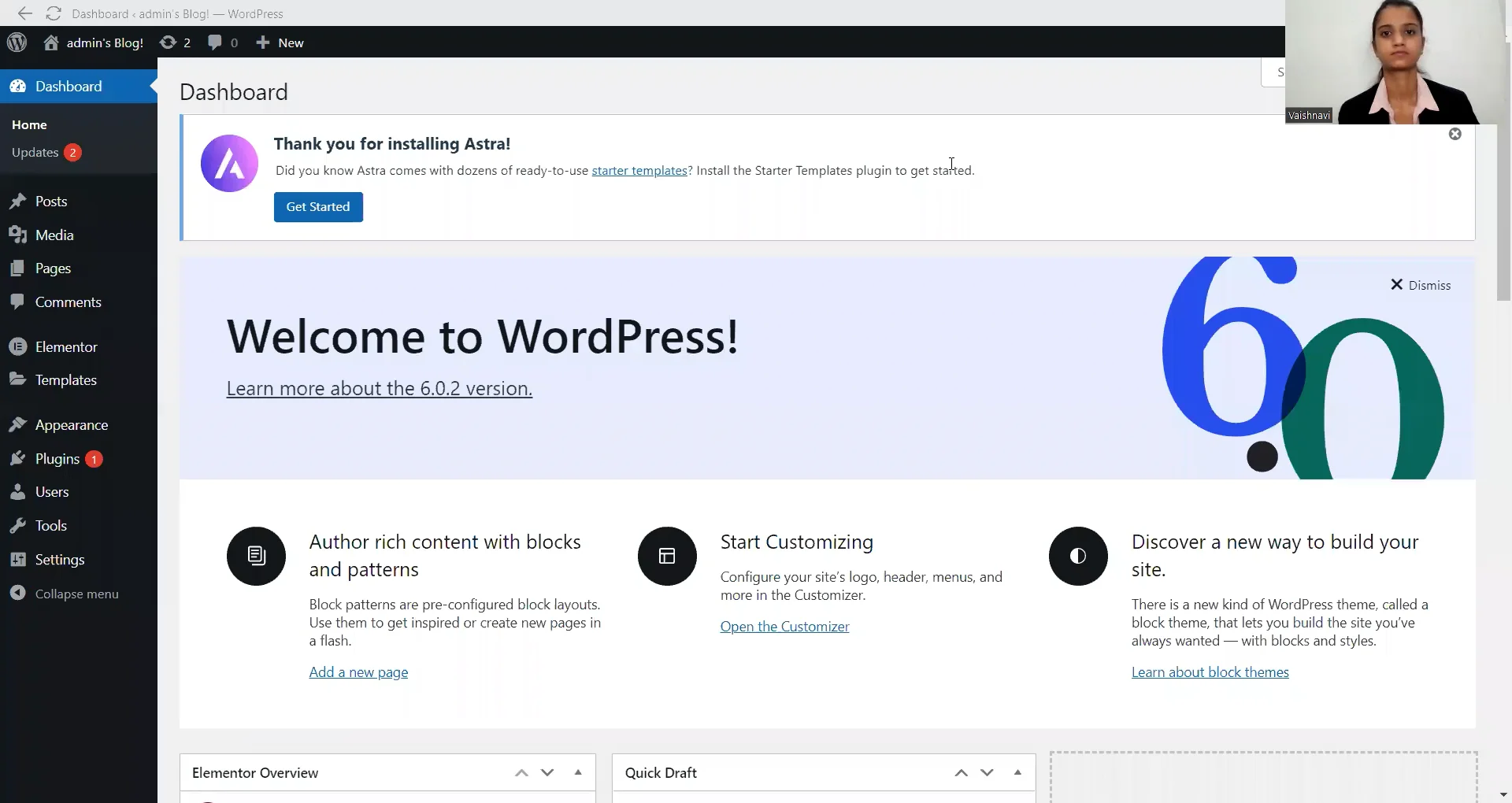 9.How to build a website through a CMS(Wordpress) Part 2 on Vimeo