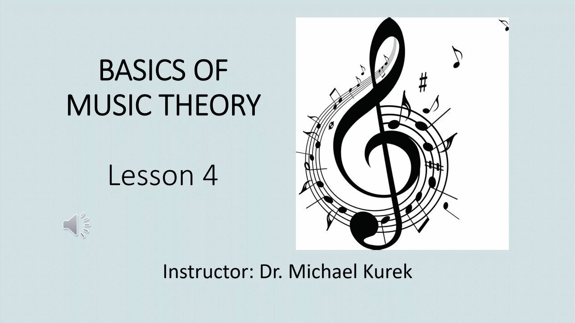 Basics of Music Theory Lesson 4.mp4 on Vimeo