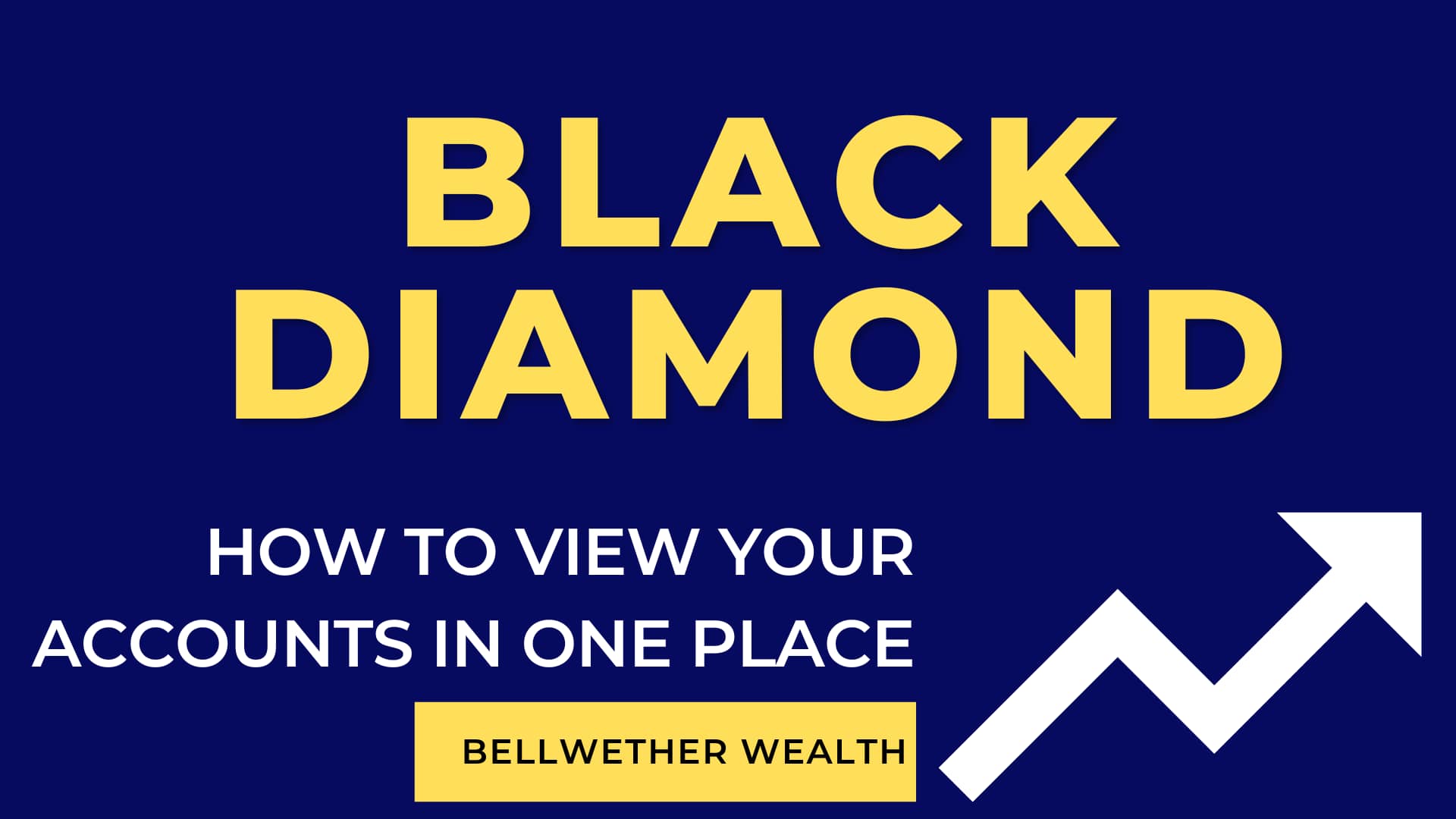 Black Diamond Demo | Bellwether Wealth on Vimeo
