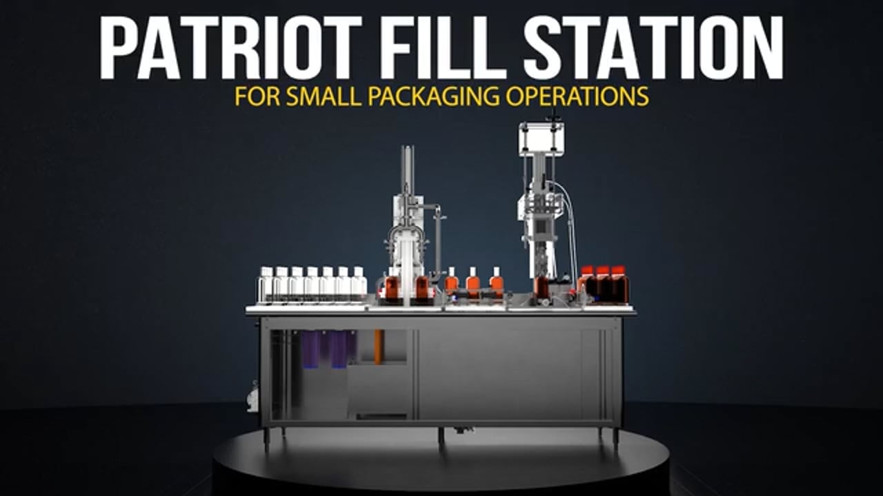 Small Scale Bottle Filling Machine | Patriot Fill Station | ABE