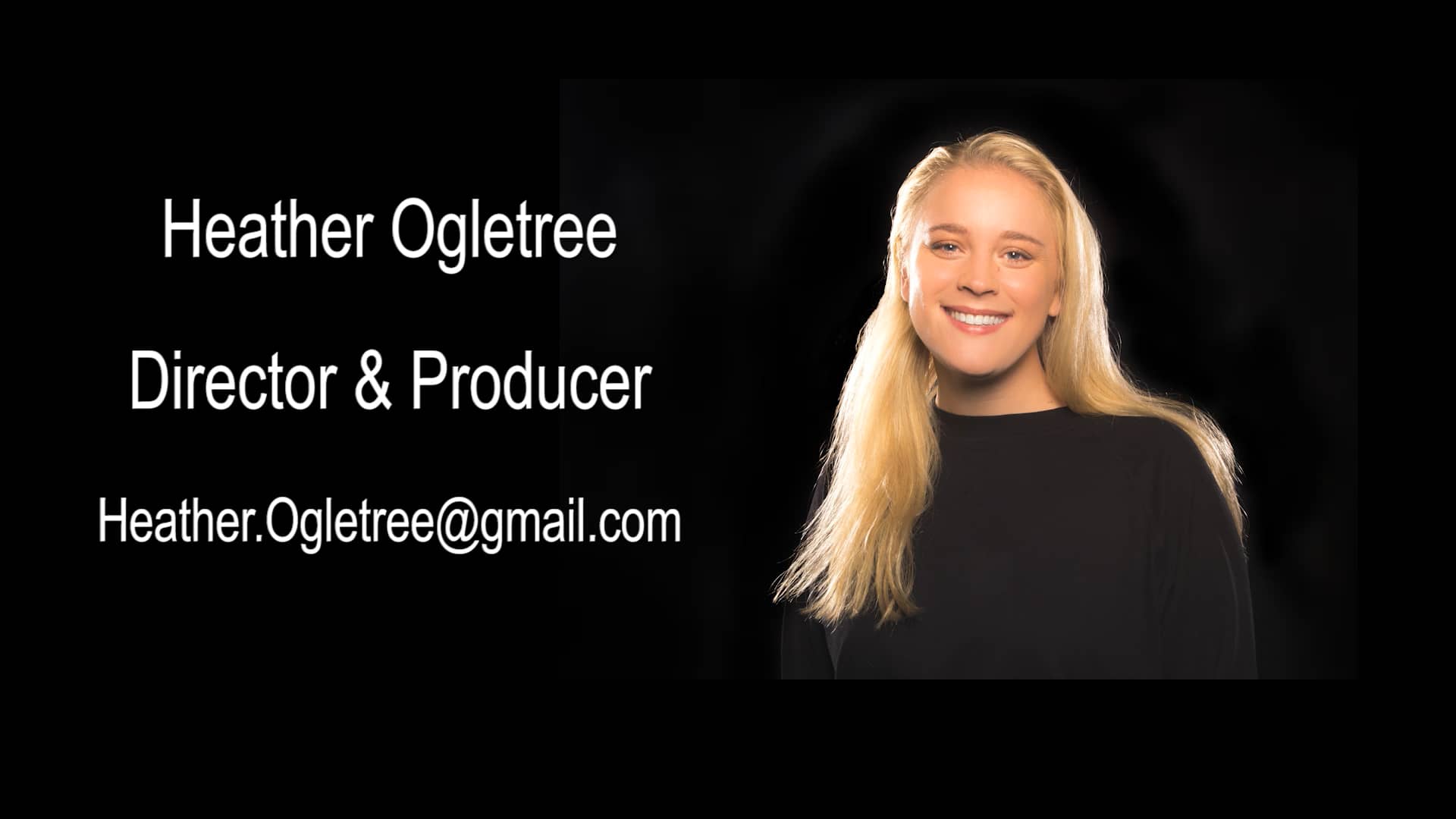 Heather Ogletree Director & Producer Reel on Vimeo