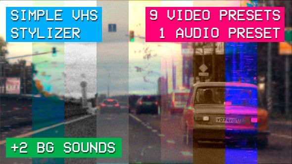 Simple VHS Stylizer Preset Motion Design on Vimeo