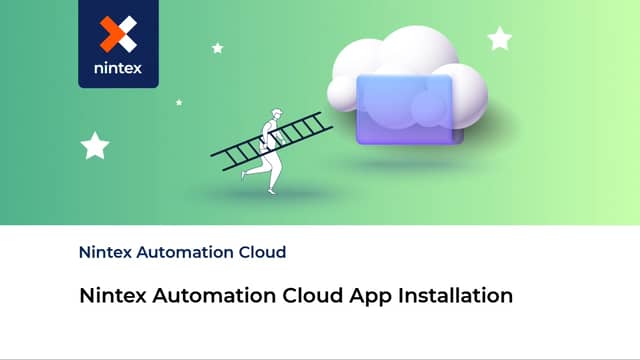 Nintex Automation Cloud App Installation on Vimeo