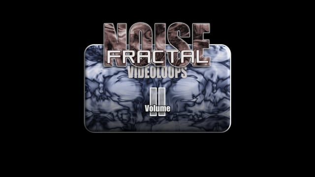 Volume II - Fractal Noise Videoloops