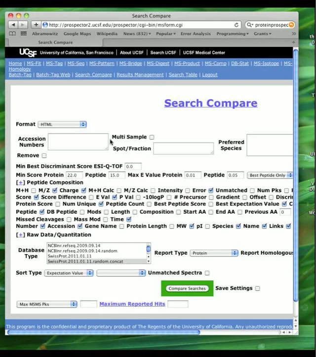 PP - Search Compare / Viewing Results
