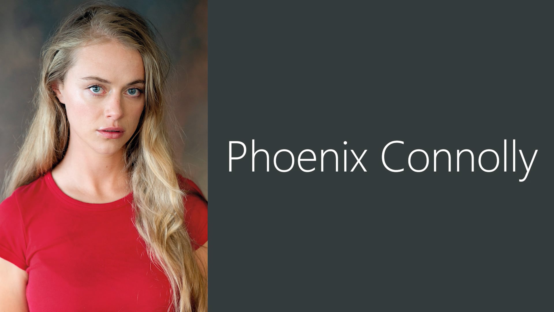 Phoenix Connolly - Showreel.mp4 on Vimeo