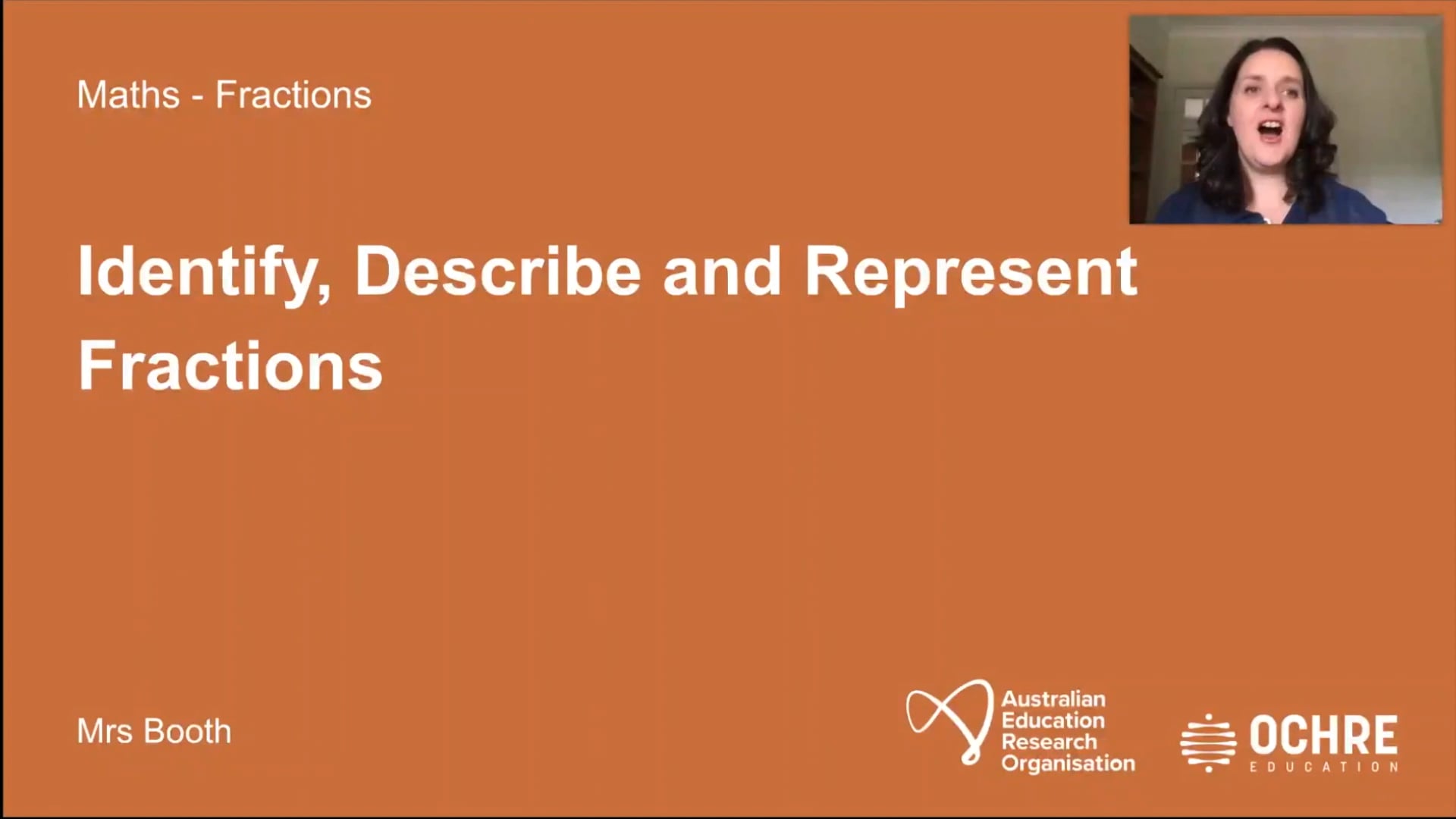 MATy6u2L1 - Identify, Describe and Represent Fractions