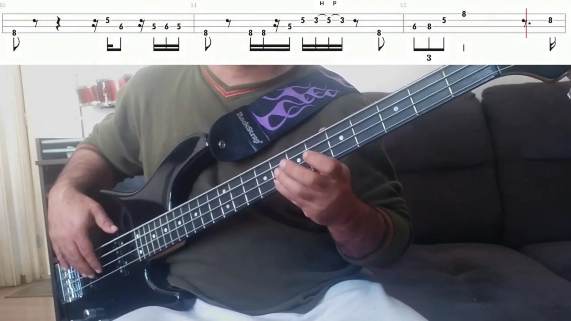 Bob Marley - Get Up Stand Up - Bass Cover & Tabs on Vimeo