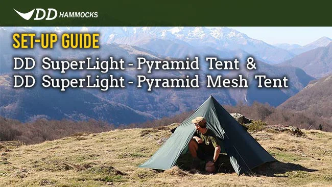 DD SuperLight Pyramid Tent - Set Up on Vimeo