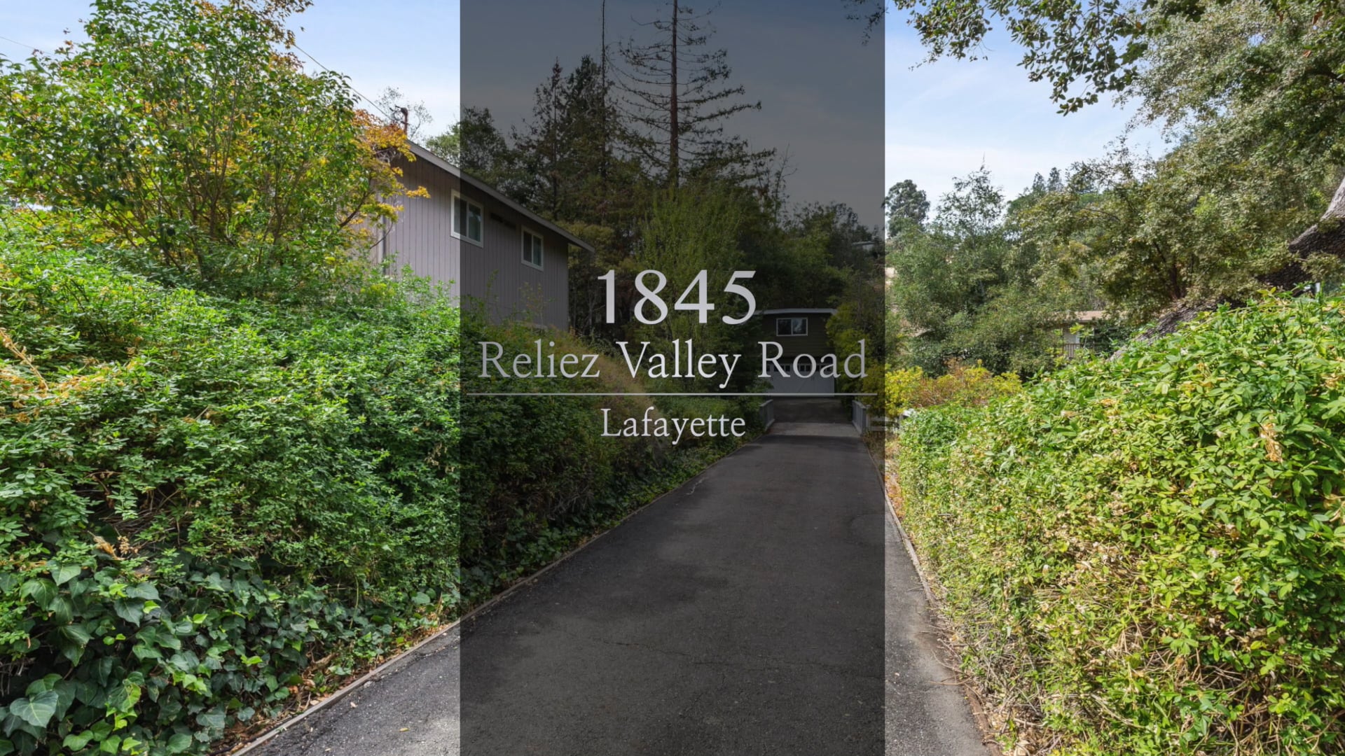 1845 Reliez Valley Road, Lafayette - Presented by: Steve Mohseni and ...