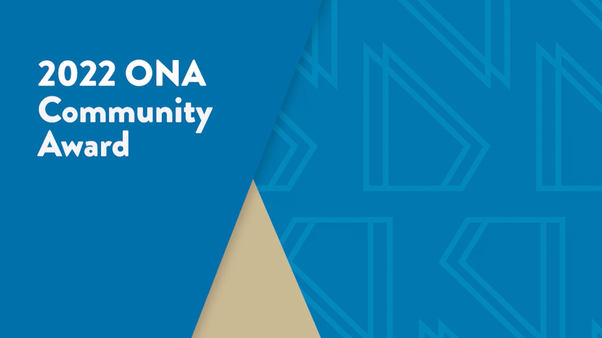 2022 ONA Community Award on Vimeo