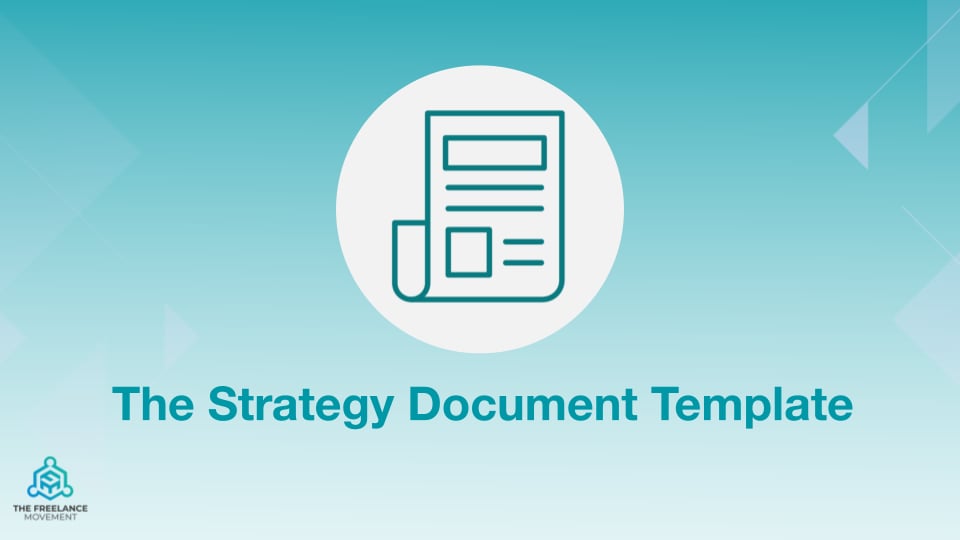 The Strategy Document Template on Vimeo
