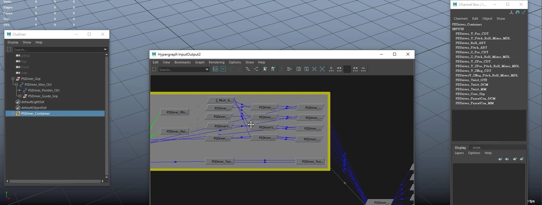 Maya Node Base Driver For Rig on Vimeo