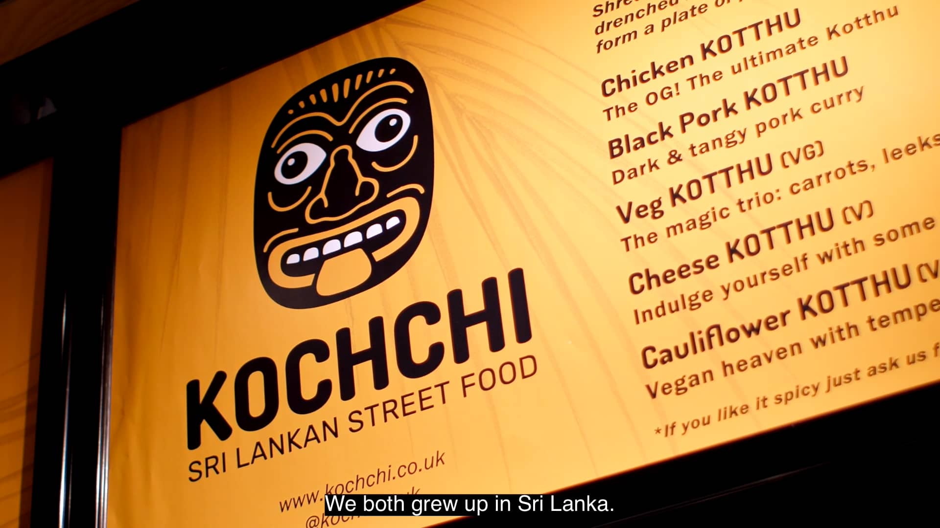 Kochchi Sri Lankan Street Food on Vimeo