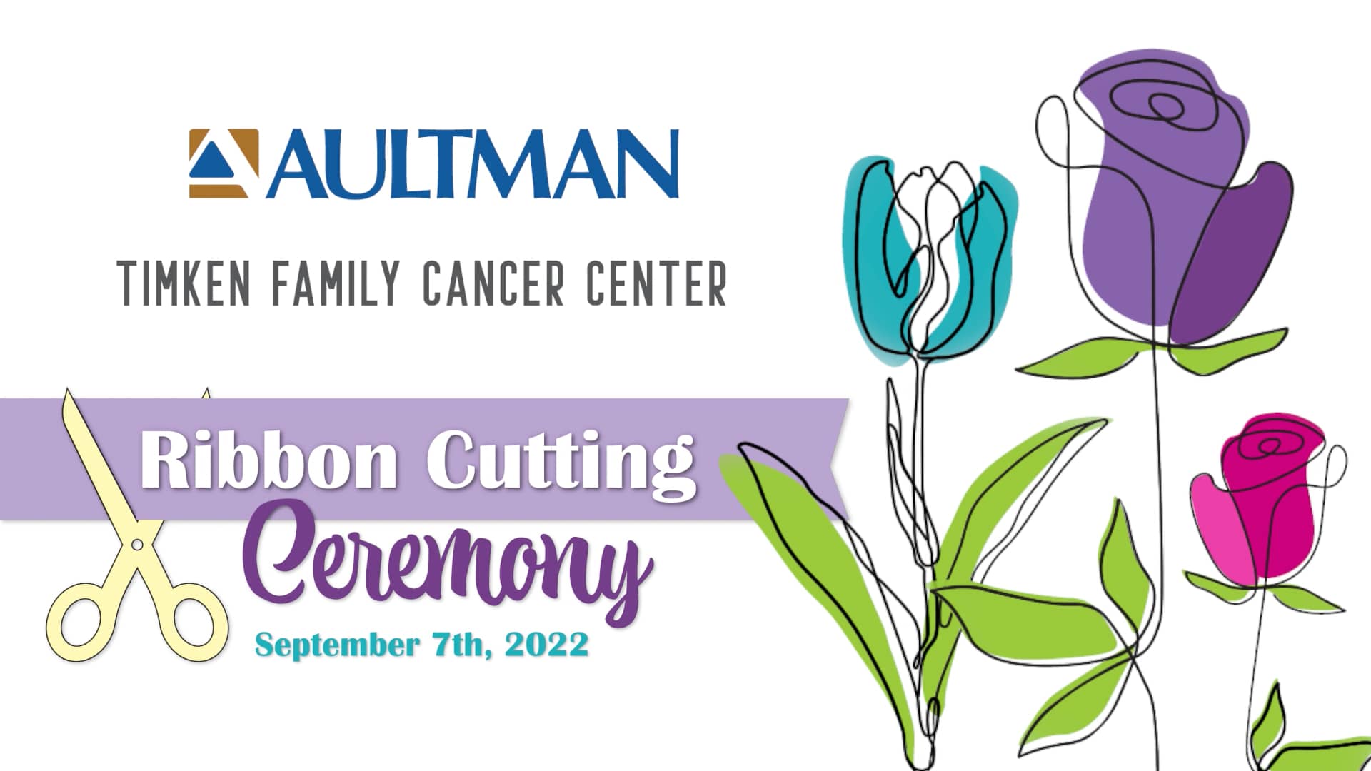 Aultman's Timken Family Cancer Center Ribbon-Cutting Ceremony on Vimeo