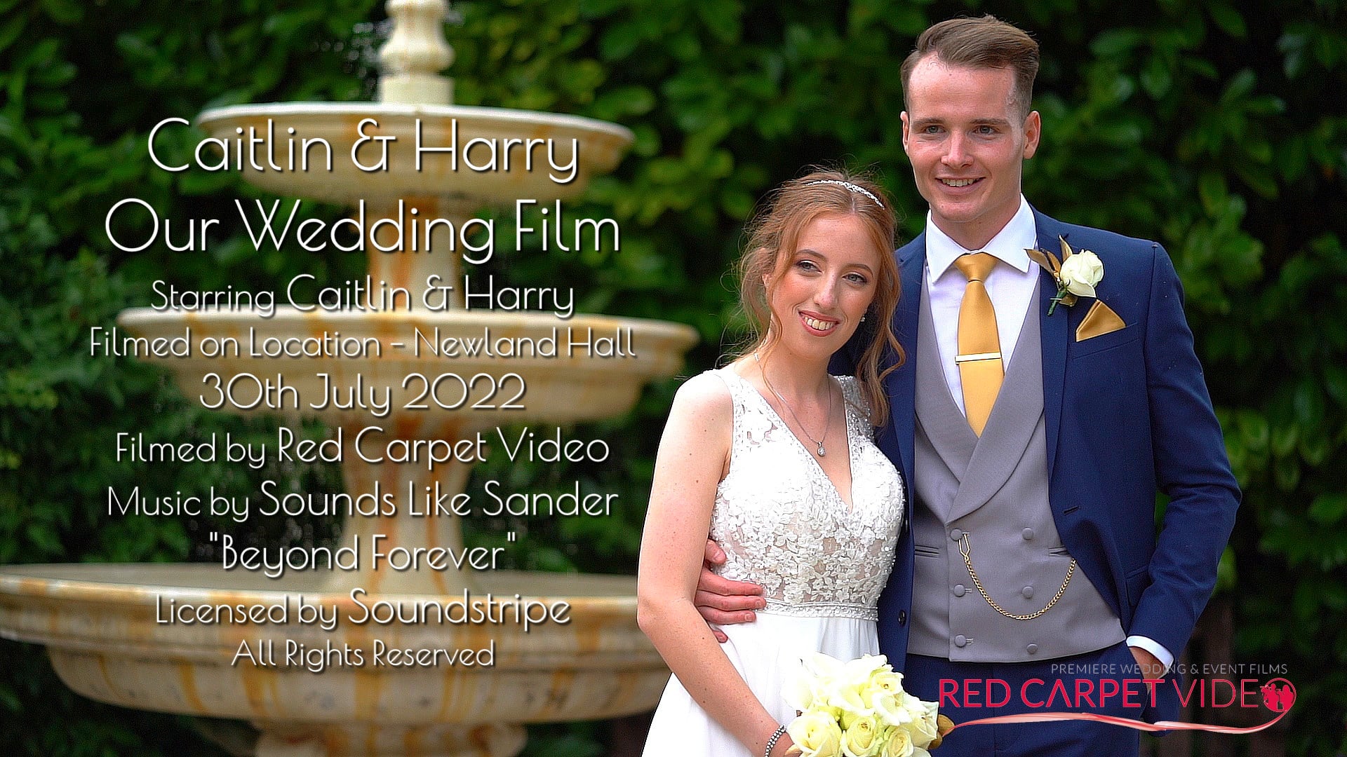 Caitlin & Harry Wedding Highlights - Newland Hall - 30th July 2022 on Vimeo