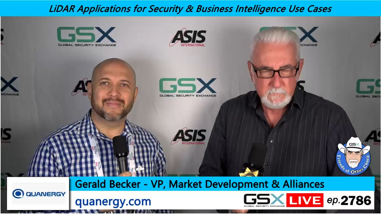 2786 quanergy.com with Gerald Becker at GSX 2022, Atlanta on Vimeo