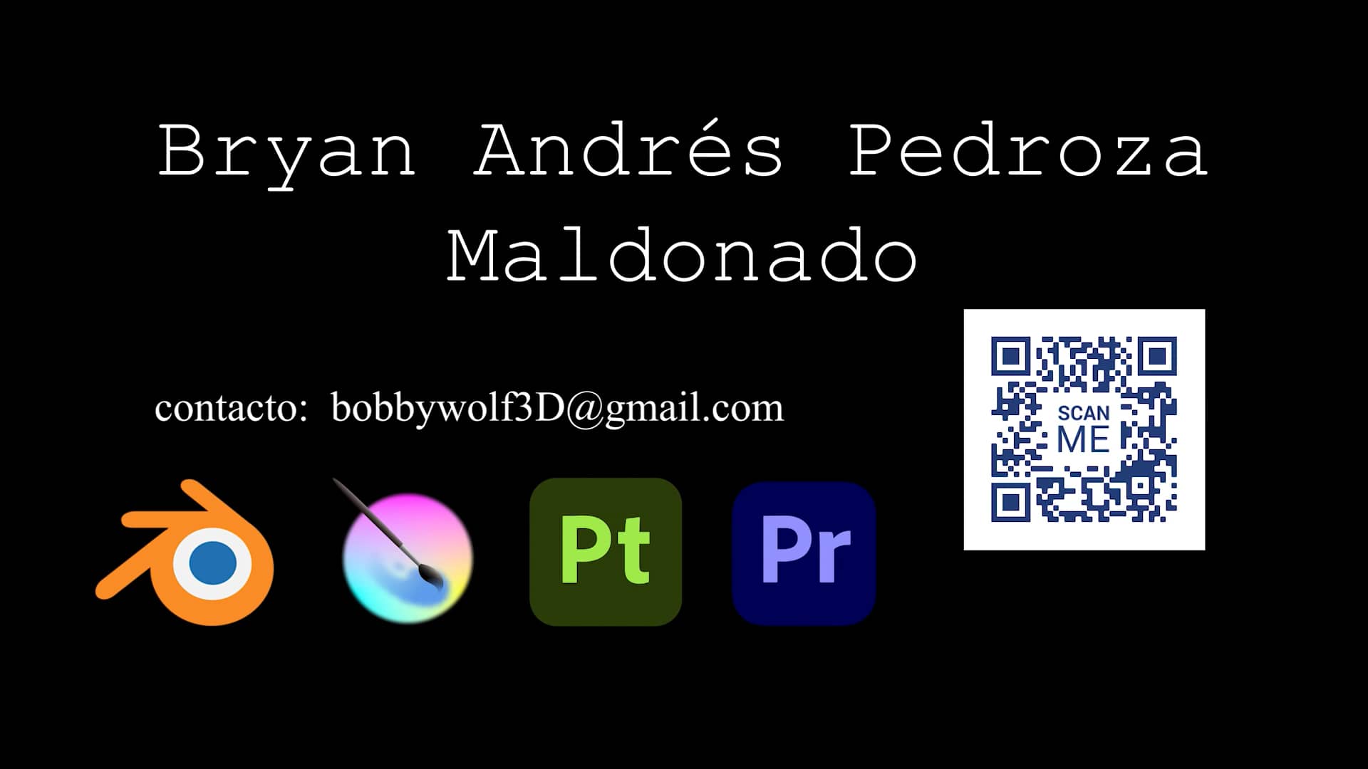 Bryan Andrés Demo Reel 2022 on Vimeo