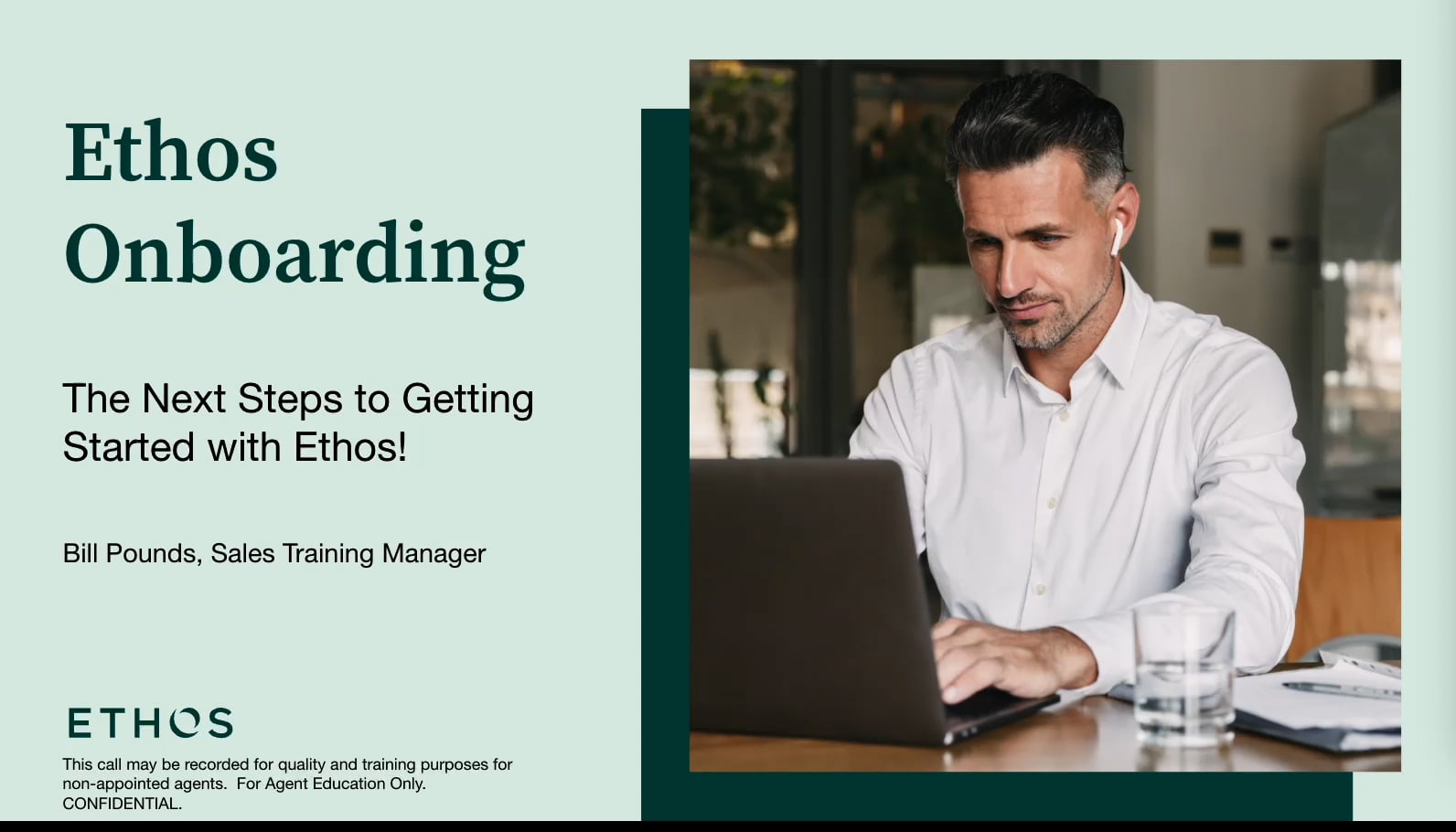 Ethos Group Onboarding Webinar.mp4 on Vimeo