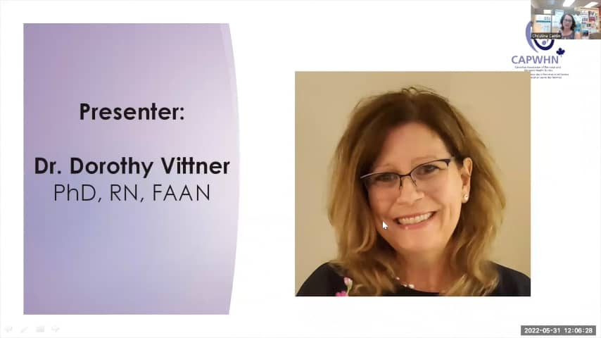 CAPWHN Webinar - Factors that Influence HCP Decision Making to Implement Family Centred Care.mp4 ...