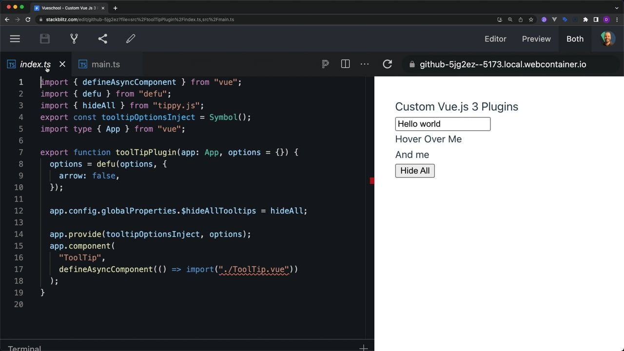 Typesafe Plugin Options with TypeScript - A Vue.js Lesson From our... Typesafe Plugin Options with TypeScript - A Vue.js Lesson From our...