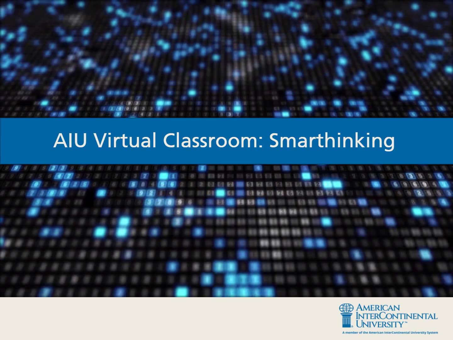 Smarthinking - AIU Virtual Classroom_v2 on Vimeo