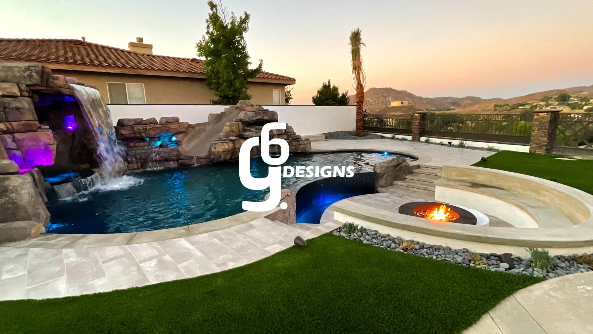 G6 DESIGNS: Pool, Pavers, & Smart Turf on Vimeo